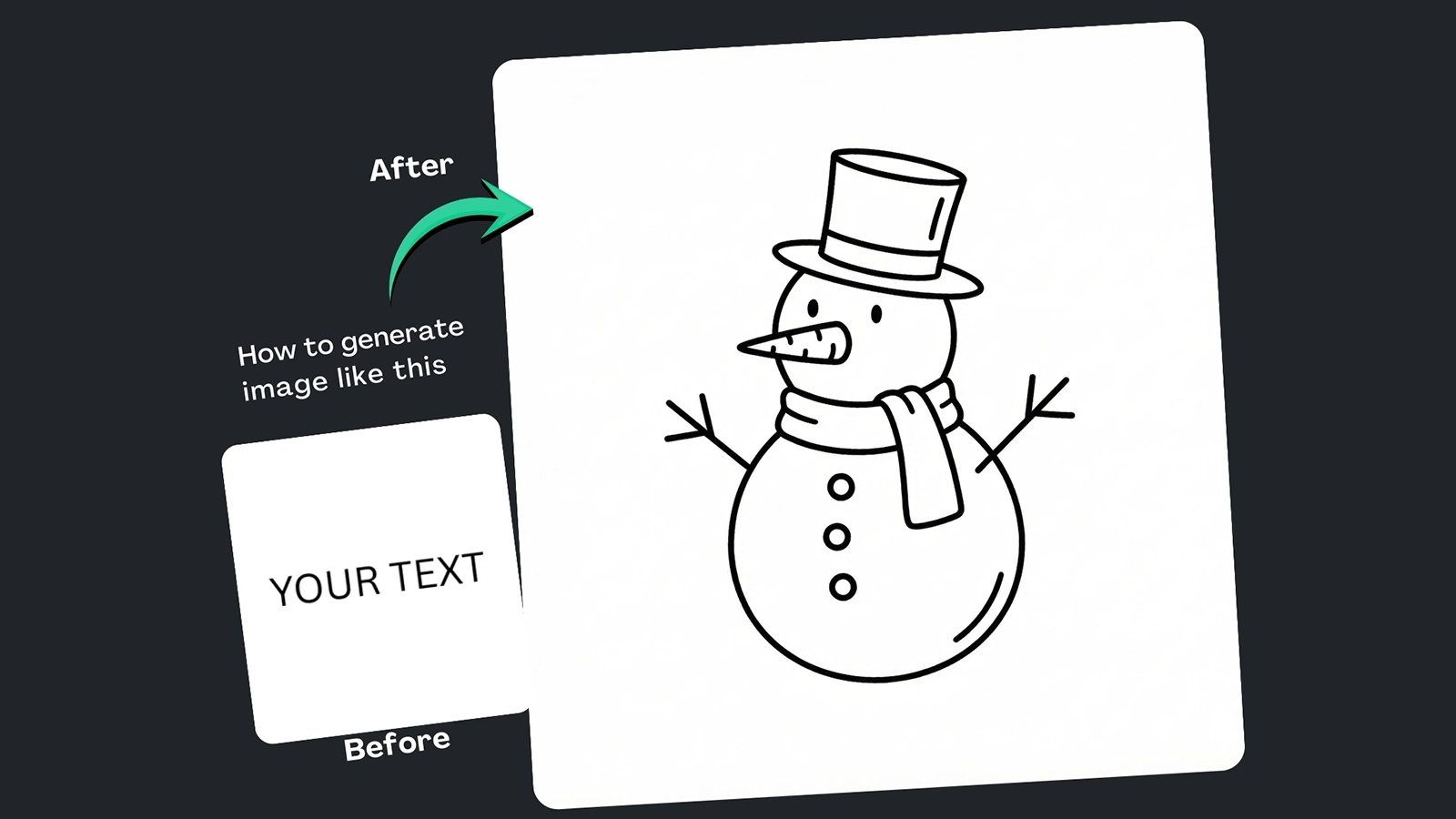 Top Christmas Doodle Art Prompt with Generator for Google Gemini